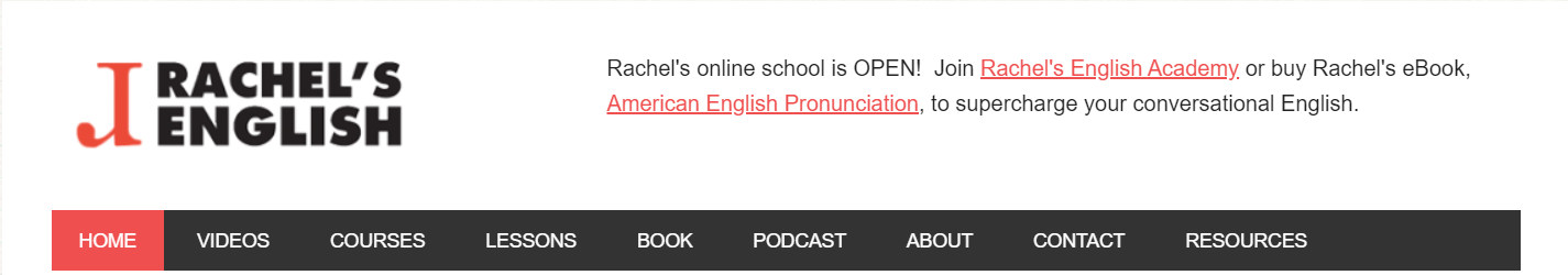 Rachel’s English | EIKARA